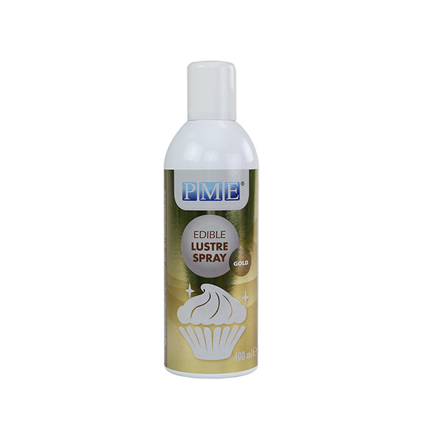 PME Gold Edible Lustre Spray (400ml) – FiestaCake Supplies